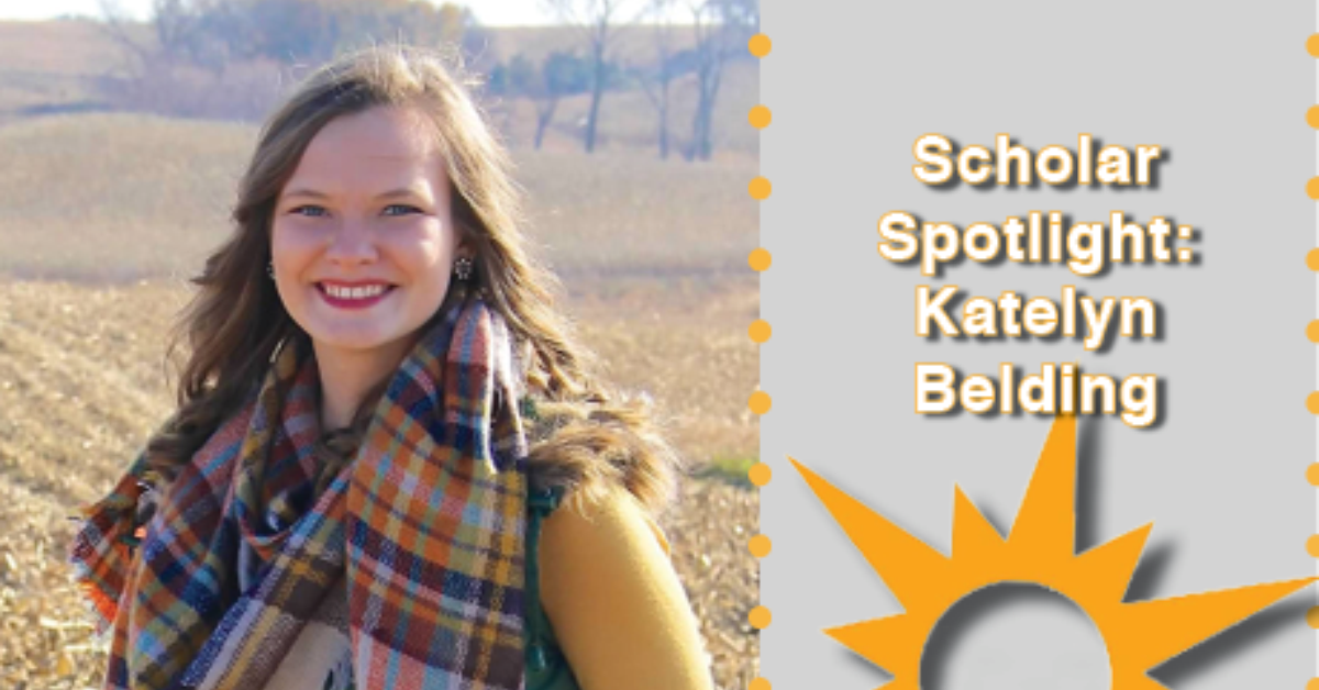 Scholar Spotlight: Katelyn Belding | Bright Foundation