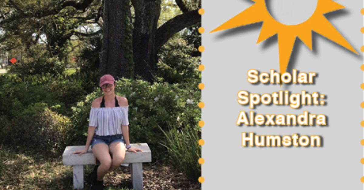 Scholar Spotlight: Alexandra Humston | Bright Foundation