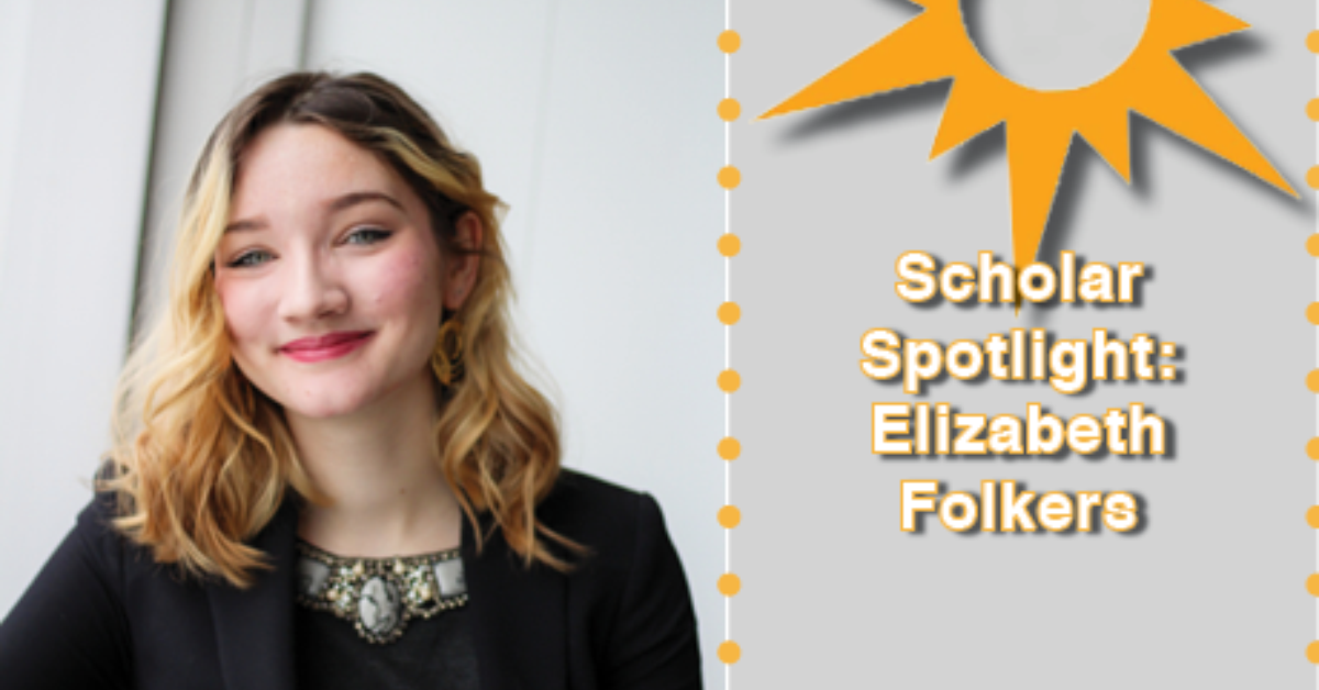 Scholar Spotlight: Elizabeth Folkers | Bright Foundation