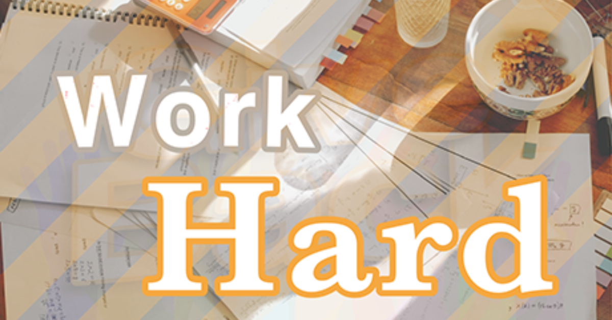 Bright Values: Work Hard | Bright Foundation